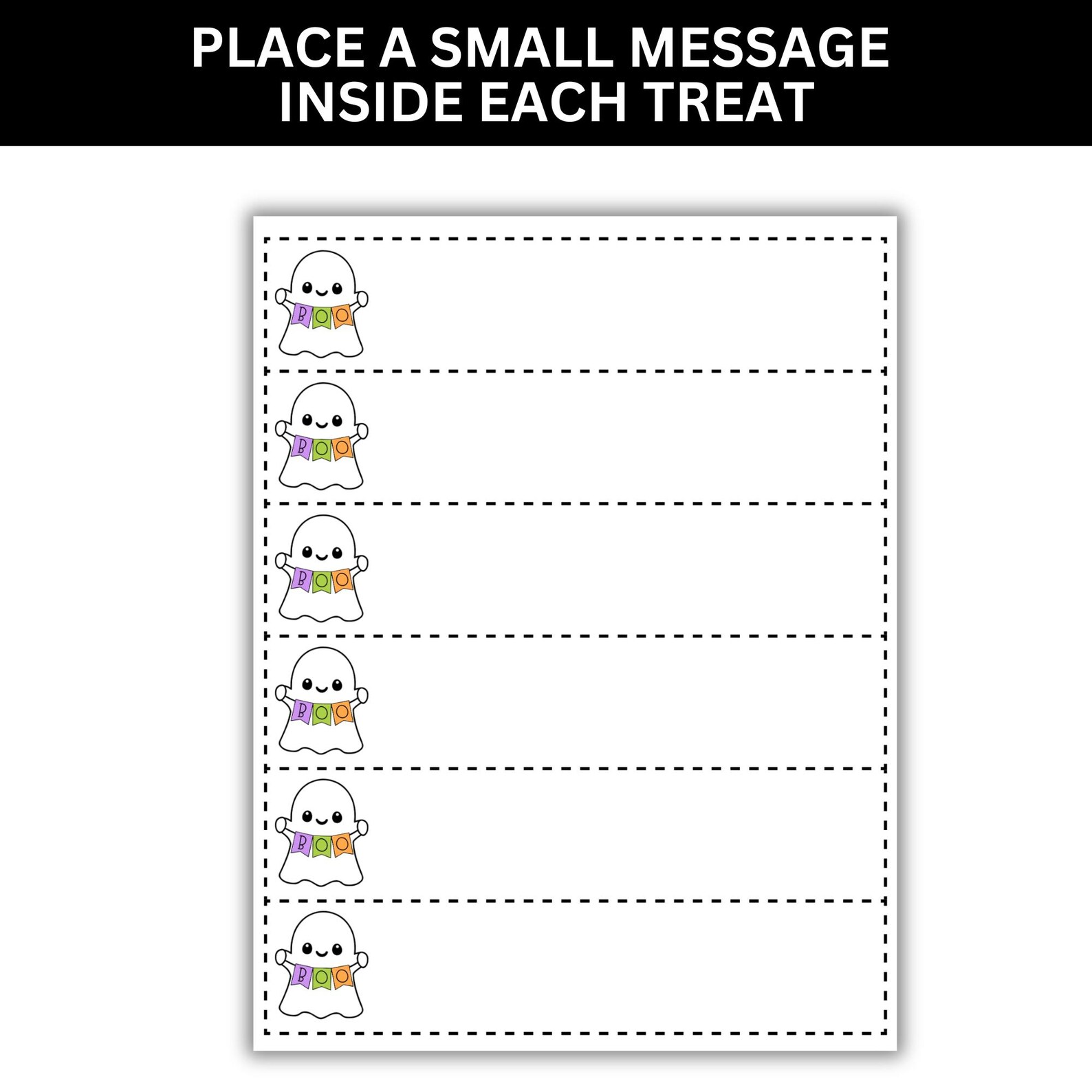 Staff Boo Gram Printable: Halloween Office Game (PDF Download 8.5x11 ...