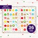 Printable Gingerbread Bingo 36 Cards, Call Cards, Bingo Chips Instant ...