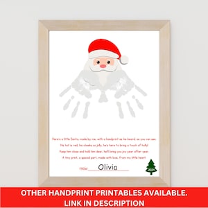 Christmas Tree Handprint Poem Printable | DIY Holiday Kids Craft ...