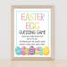 Easter Egg Guessing Game: Printable Party Activity (instant Download ...