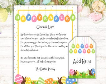 EDITABLE Official Easter Bunny Letter Bundle From the Desk of the ...