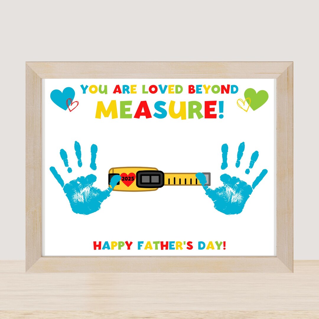 Father's Day Handprint Printable Craft - You Are Loved Beyond Measure ...