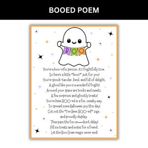 Staff Boo Gram Printable: Halloween Office Game (PDF Download 8.5x11 ...