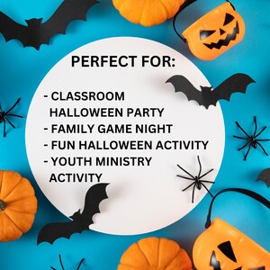 Halloween Ghost Candy Dice Game Printable | Halloween Party Game ...