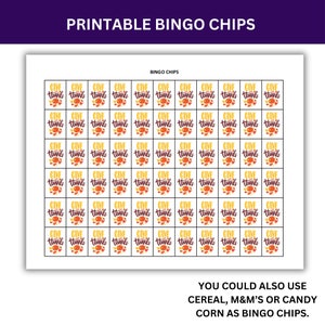 Printable Thanksgiving Bingo Instant Download 36 Cards Thanksgiving ...