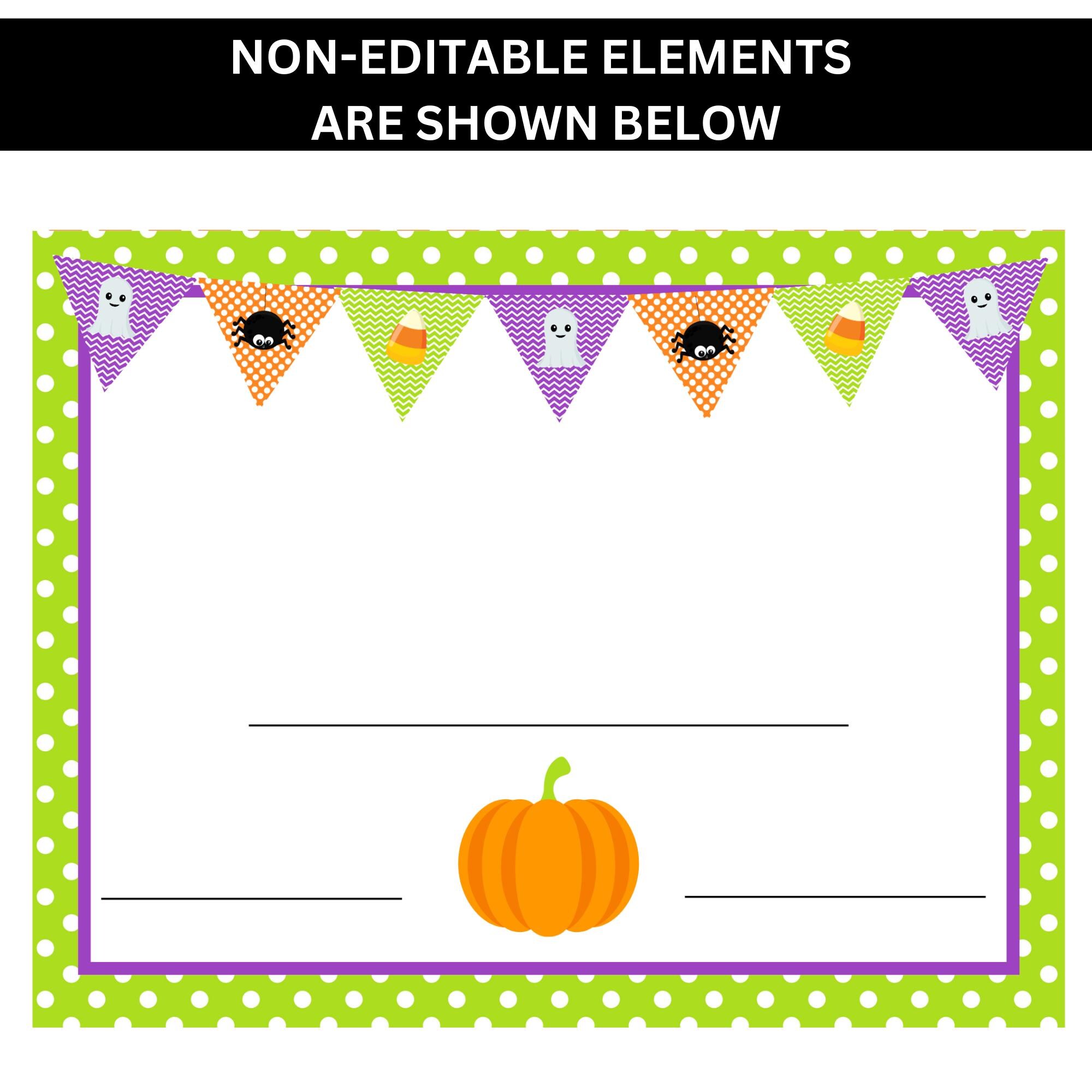 Halloween Costume Award Printable, Costume Contest Certificate ...