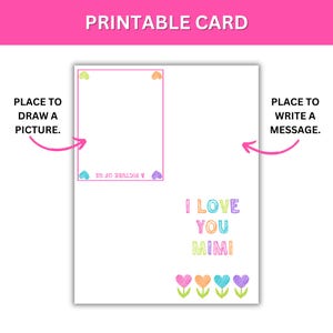 Mother's Day Gift for Grandma, All About My Mimi Printable, Instant ...