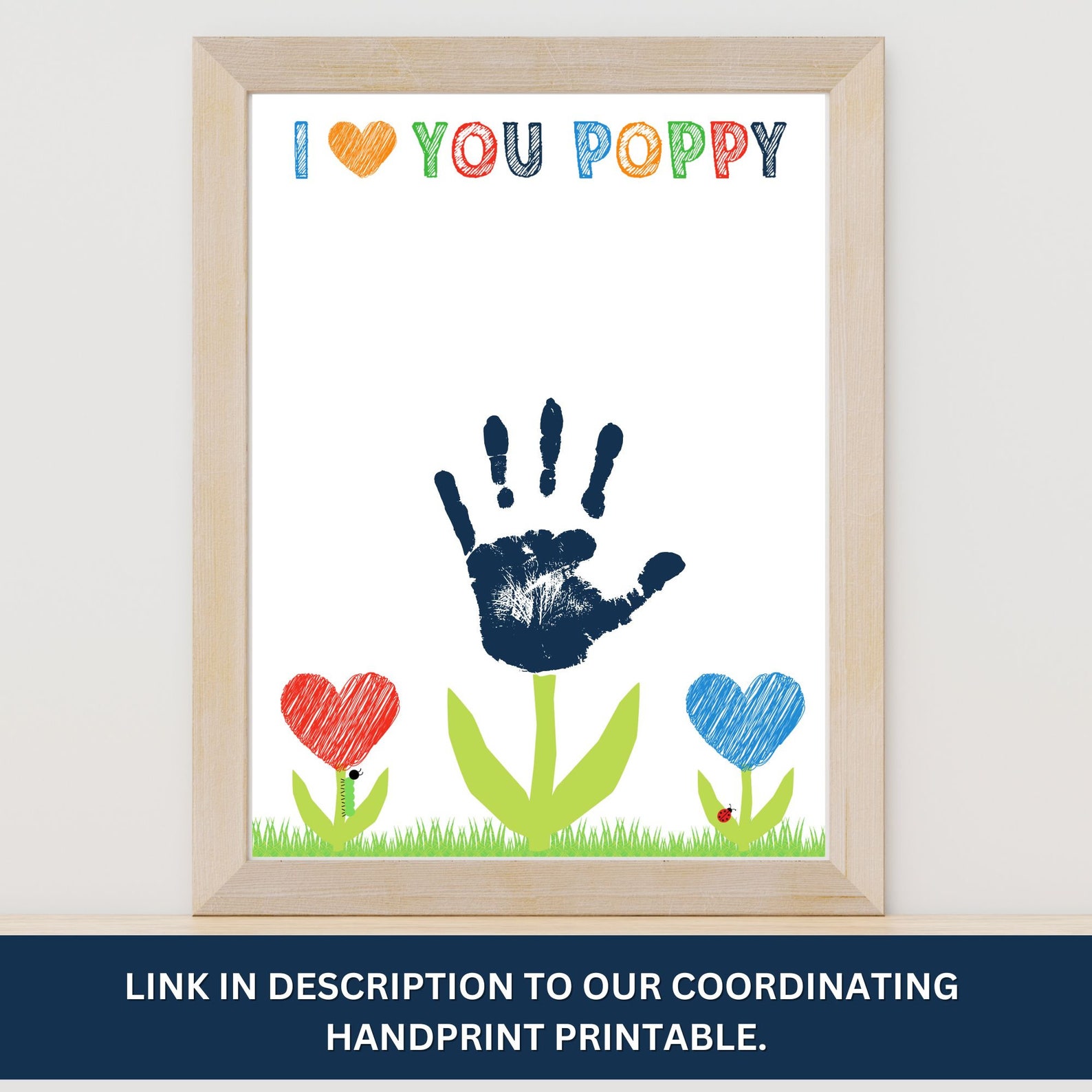 All About My Poppy Printable | Father's Day Keepsake (digital Download ...