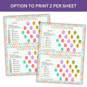 Easter Story Printable Game | Christian Easter Activity for Kids ...