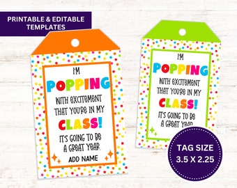 EDITABLE Teacher's Survival Kit Tag Back to School - Etsy