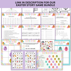 Easter Story Printable | Resurrection Story Cards | Christian Easter ...