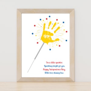 Christian 4th of July Craft for Kids 4th of July Handprint Craft Sunday ...