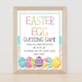 Easter Egg Guessing Game: Printable Party Activity (instant Download ...