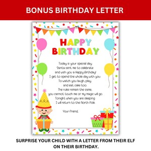 Editable Elf Arrival and Goodbye Letters, Returning Elf Letter Template ...