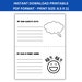 Printable Father's Day Booklet - Fun Prompts for Kids to Complete About ...