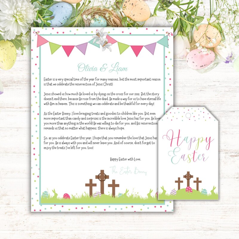 Easter Bunny and Christ - Etsy UK