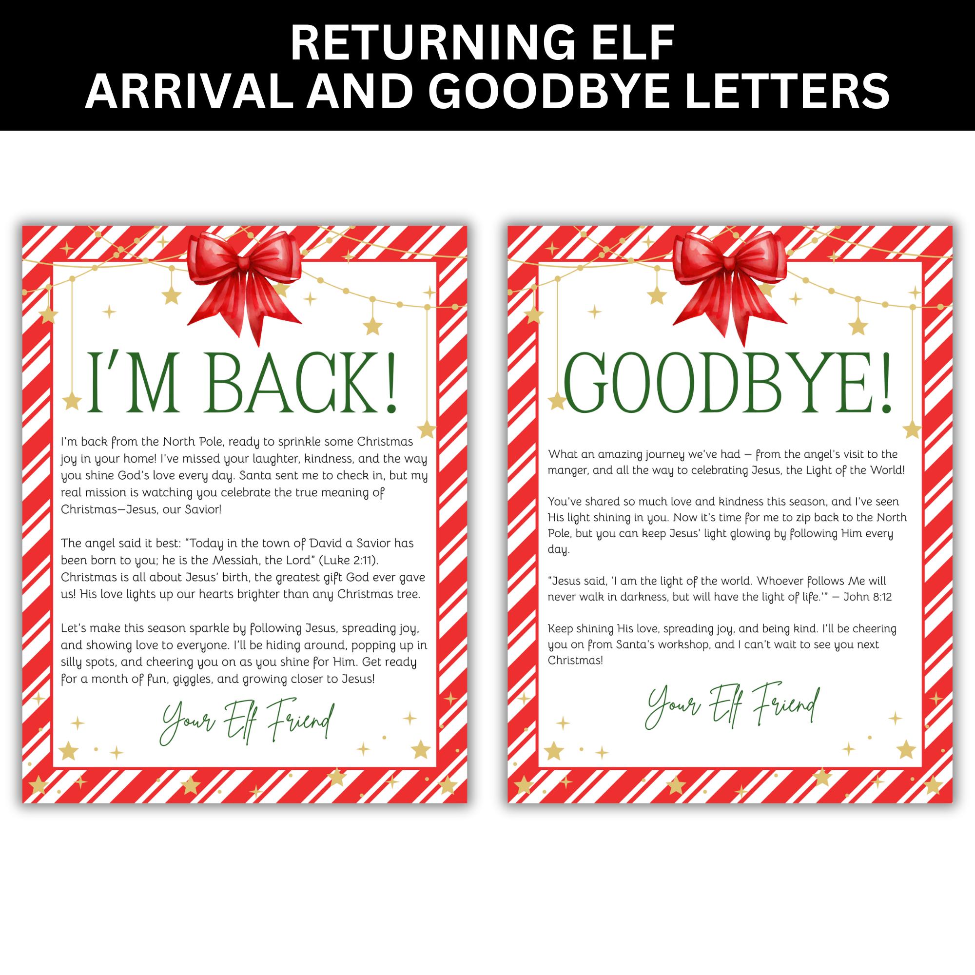 Christ-centered Elf Advent: 25 Days of Christmas Story (PDF + Canva) - Etsy