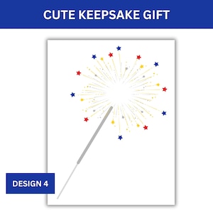 Sparkler Handprint Craft Printable | 4th of July Kids Poem Activity ...