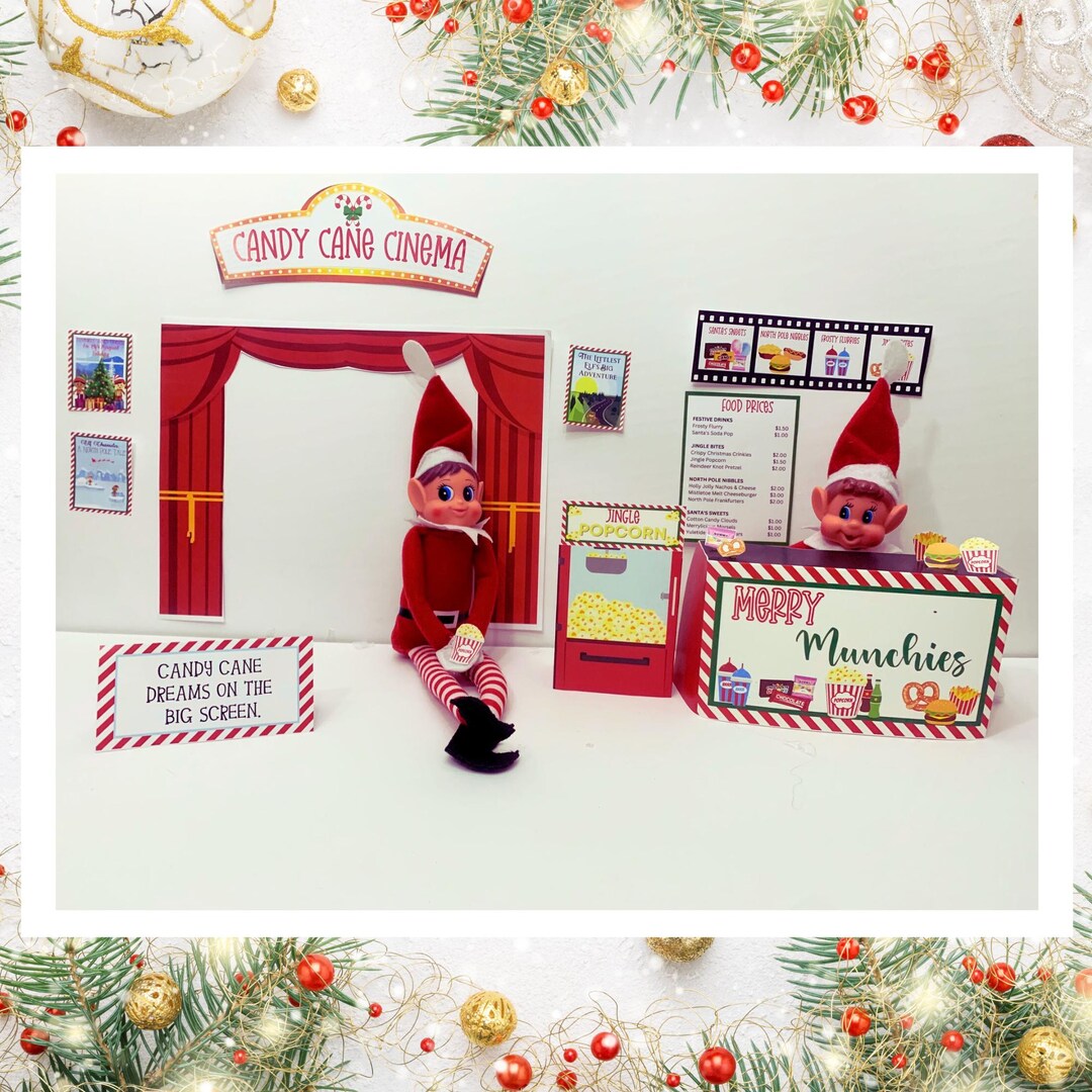Elf Movie Prop Printable | Instant Download PDF | Candy Cane Cinema - Etsy