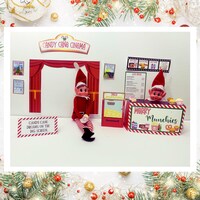 40 Cheeky Scenes Easy Printable Elf Kit, 24 Days Elf Kit Printable ...