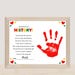 Black History Month Handprint Craft - "handprints in History" Poem ...