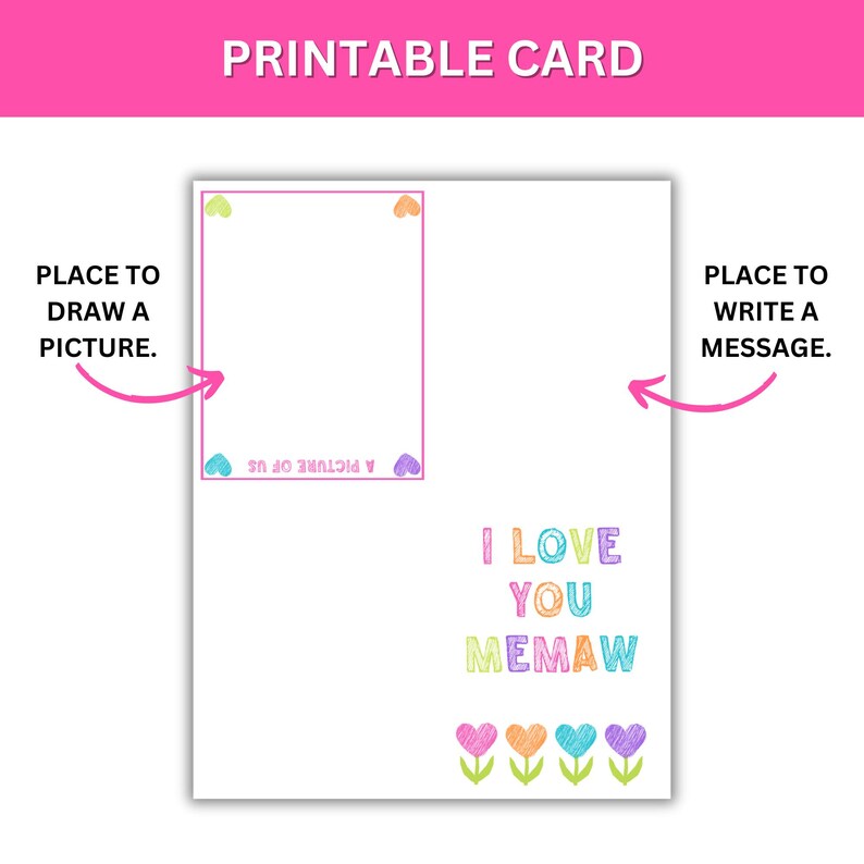 Meemaw Gift: All About My Meemaw Printable (PDF & JPG) - Etsy