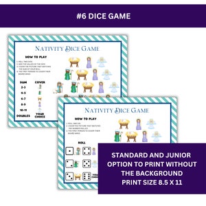 Printable Nativity Games Nativity Christmas Game and Activity Bundle ...