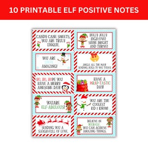 Printable Elf Notes: Christmas Jokes & Kindness (PDF Download) - Etsy