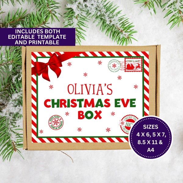 Christmas Eve Box - Etsy