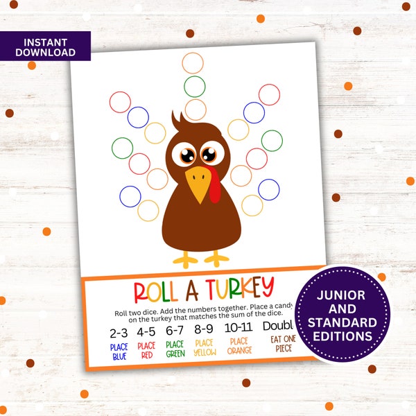 Thanksgiving Games for Kids - Etsy
