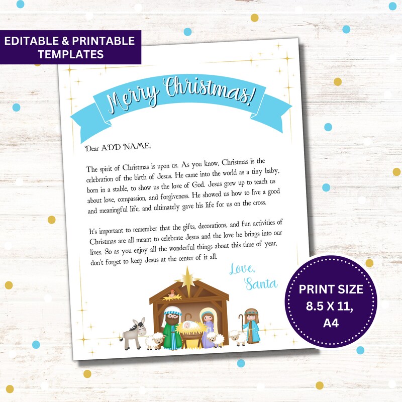 Letter From Santa - Etsy