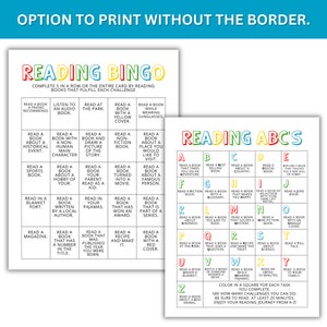 Reading Abc's Printable | Fun Reading Challenge for Kids | Instant ...