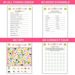 St. Patrick’s Day Leprechaun Letter and Treasure Hunt - Printable and ...