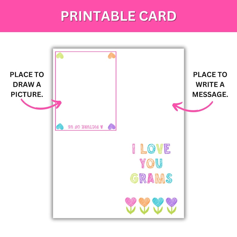 All About My Grams Printable: Kid Interview Keepsake (PDF & JPG) - Etsy