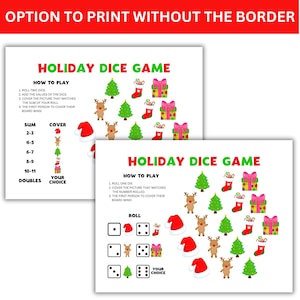 Christmas Game Printable | Fun Holiday Game for Kids | Classroom, Party ...