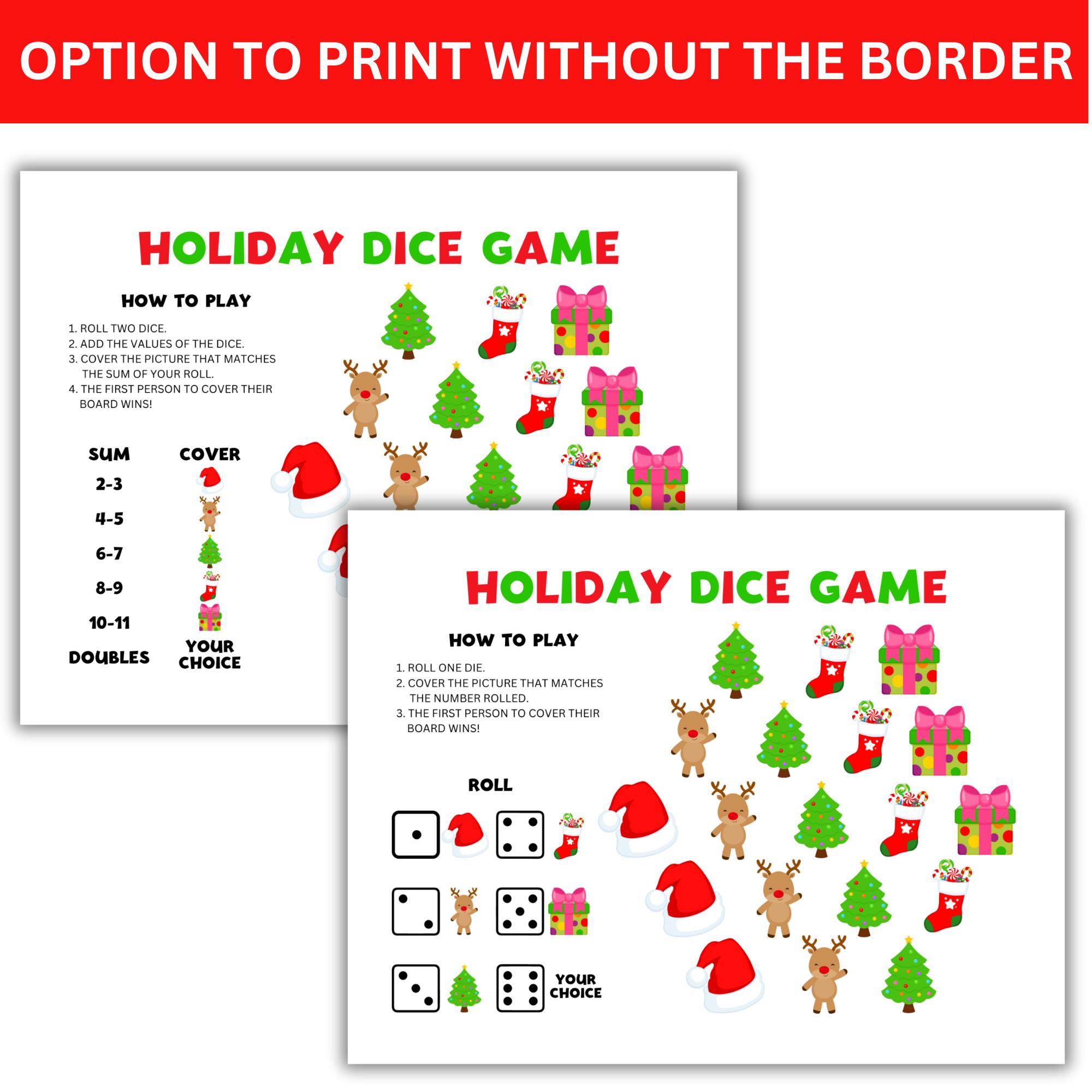 Christmas Game Printable | Fun Holiday Game for Kids | Classroom, Party ...