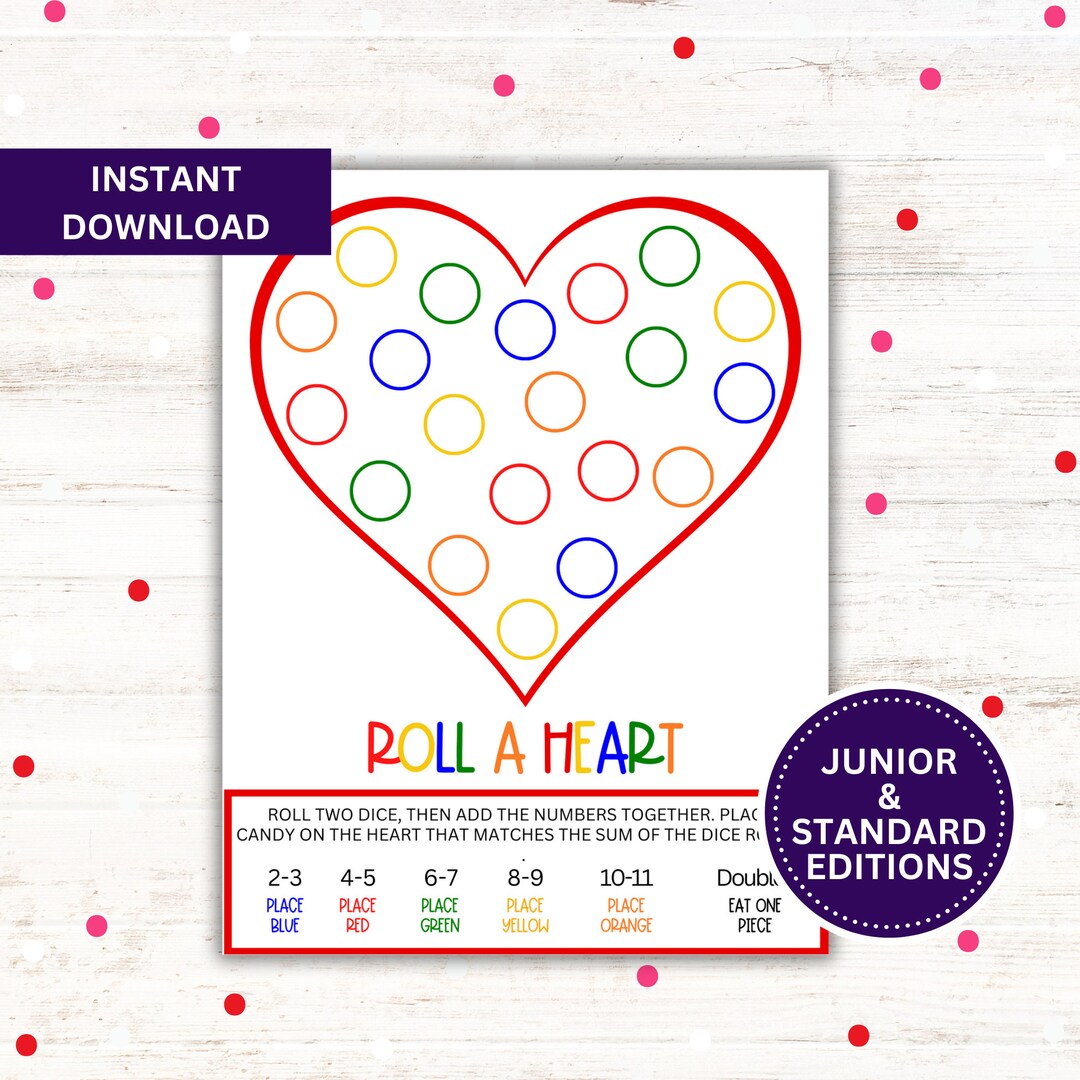 Valentine's Day Printable Games, Classroom Valentine Party, Kids ...