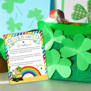 Leprechaun Letter Printable and Editable - St. Patrick’s Day Fun ...