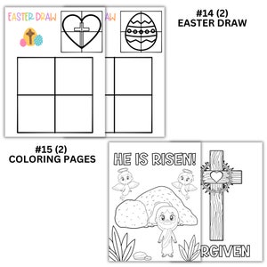 Easter Story Game Bundle - 15 Activities - Instant Download PDF - 8.5 X ...