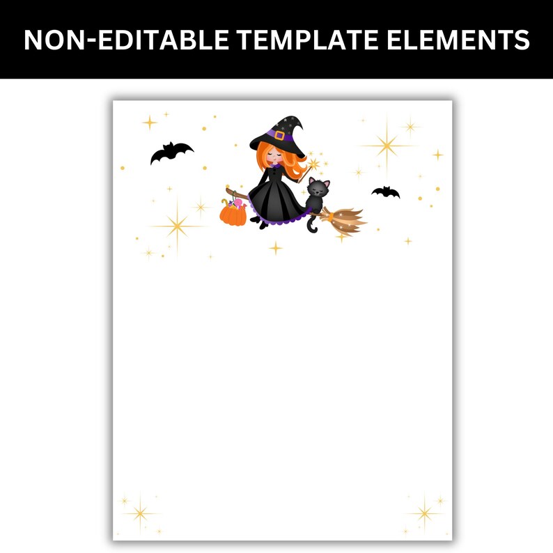 Editable Letter From the Witch - Printable Halloween Candy Trade Letter ...