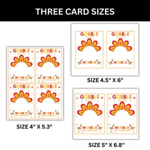Gobble Till You Wobble Tags | Editable Thanksgiving Treat Tag | Instant ...