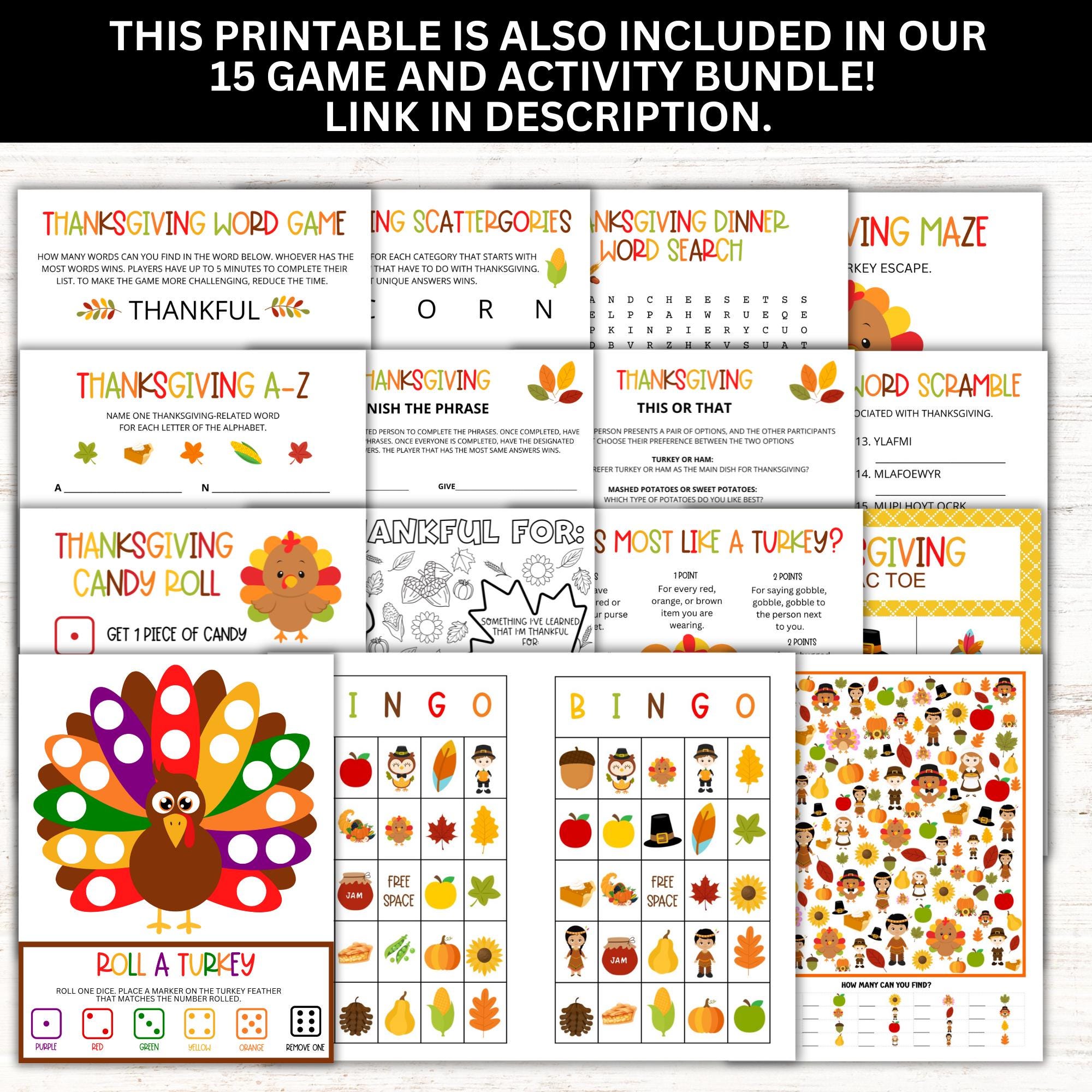 Thanksgiving "i'm Thankful For" Coloring Sheet Printable - Gratitude ...