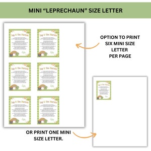 Leprechaun Letter Editable, Instant Download PDF, St. Patrick's Day ...