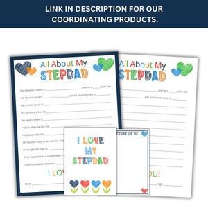 Father's Day Gift Handprint Printable | Stepdad's Birthday Gift ...