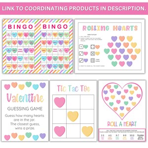 Valentine Guessing Game | Guess the Hearts in the Jar | Printable ...