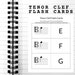 Tenor Clef Note Reading Flash Cards | Printable Flash Cards to Learn to ...