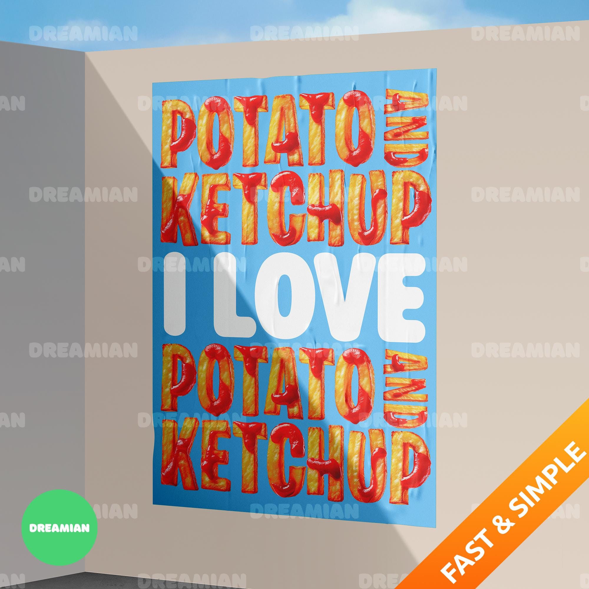 French Fries Alphabet PNG | Funny 3D Food Letters | Fast Food Clipart ...