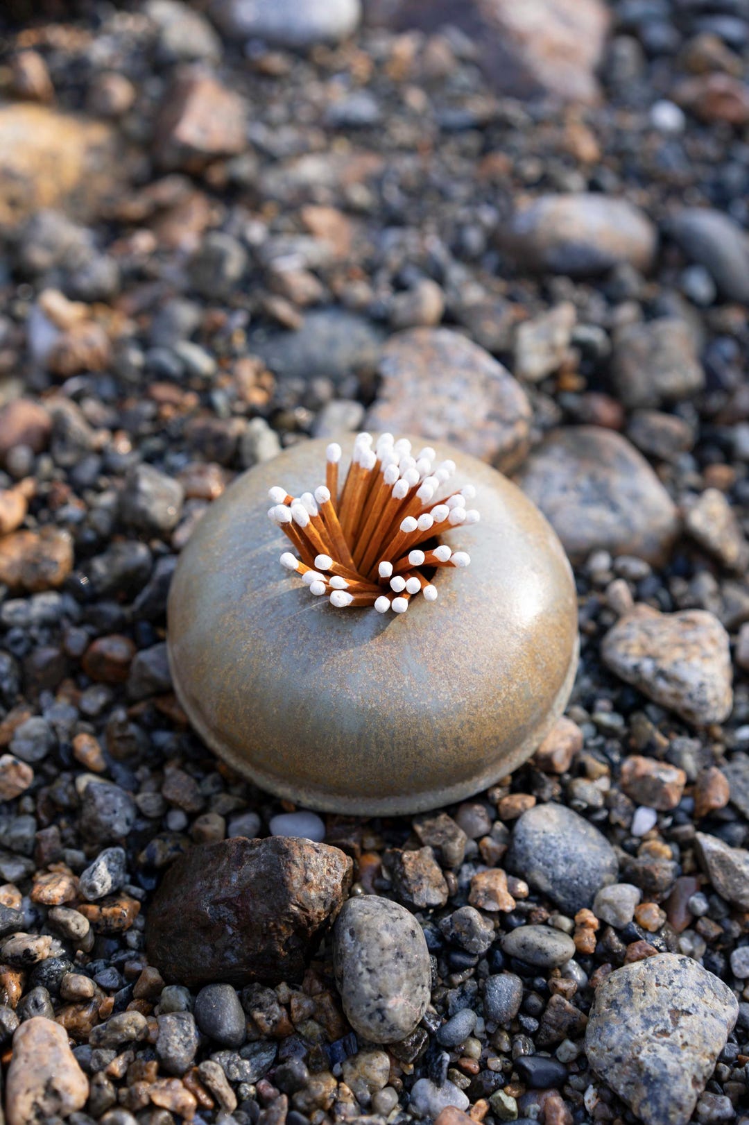 Matchstick Holder & Striker | Ceramic Planter | Little Pot | Stoneware ...