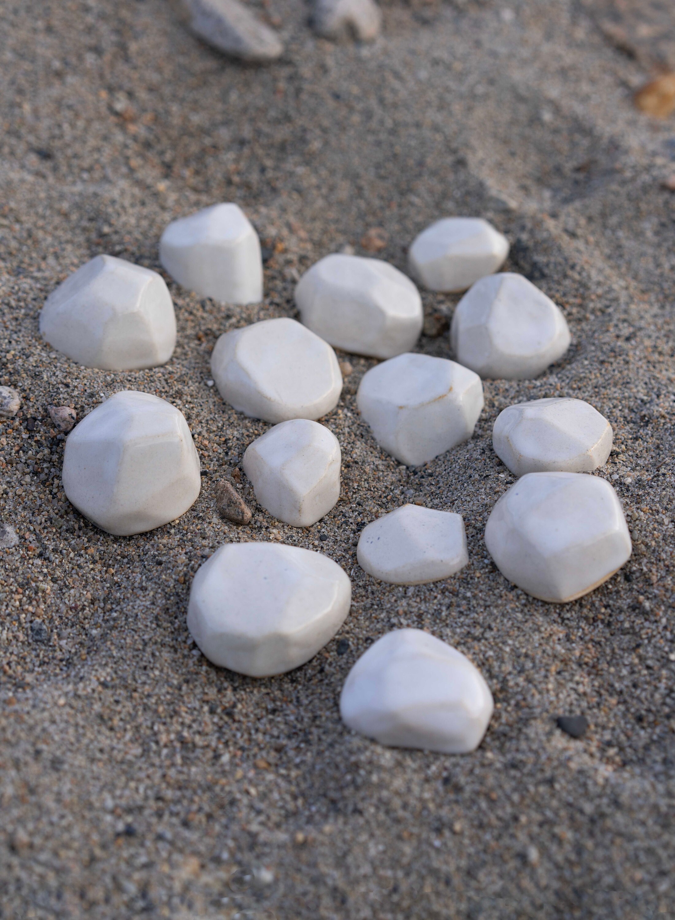 Ceramic Gem Stones Geometric Rock Design Modern Home Decor - Etsy