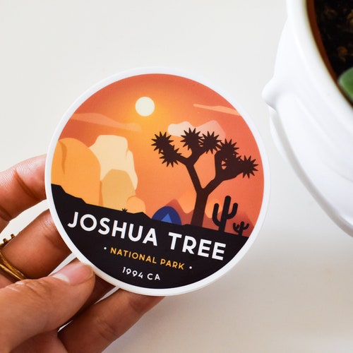 Joshua Tree National Park Sticker | Etsy